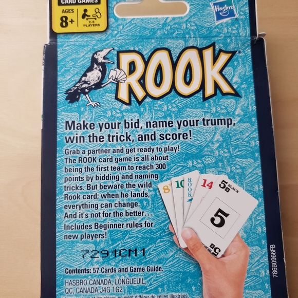 Hasbro | Games | Rook Card Game | Poshmark